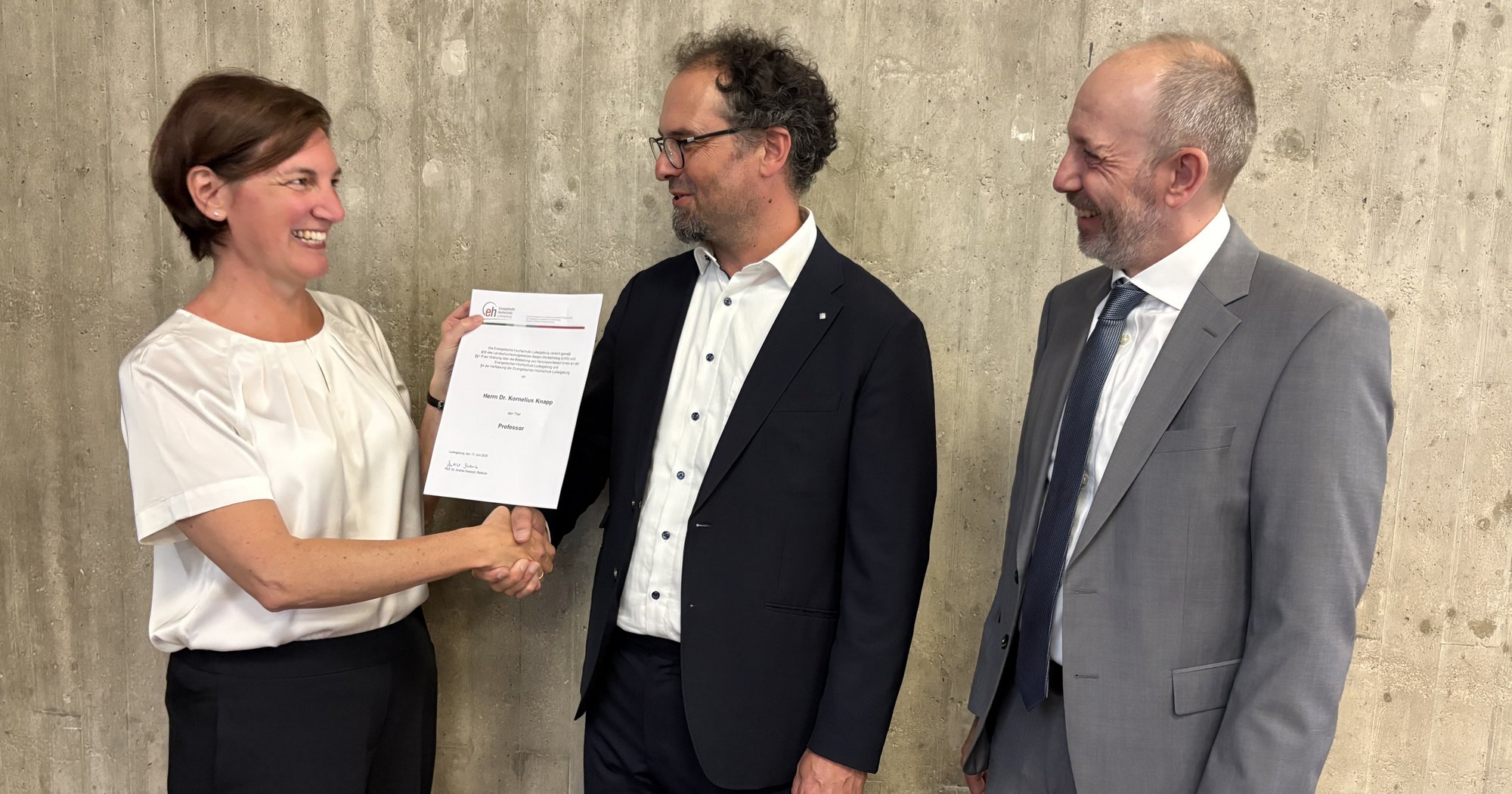 17.06.2026 Honorarprofessur für Dr. Kornelius Knapp - Diakonisches Werk ...